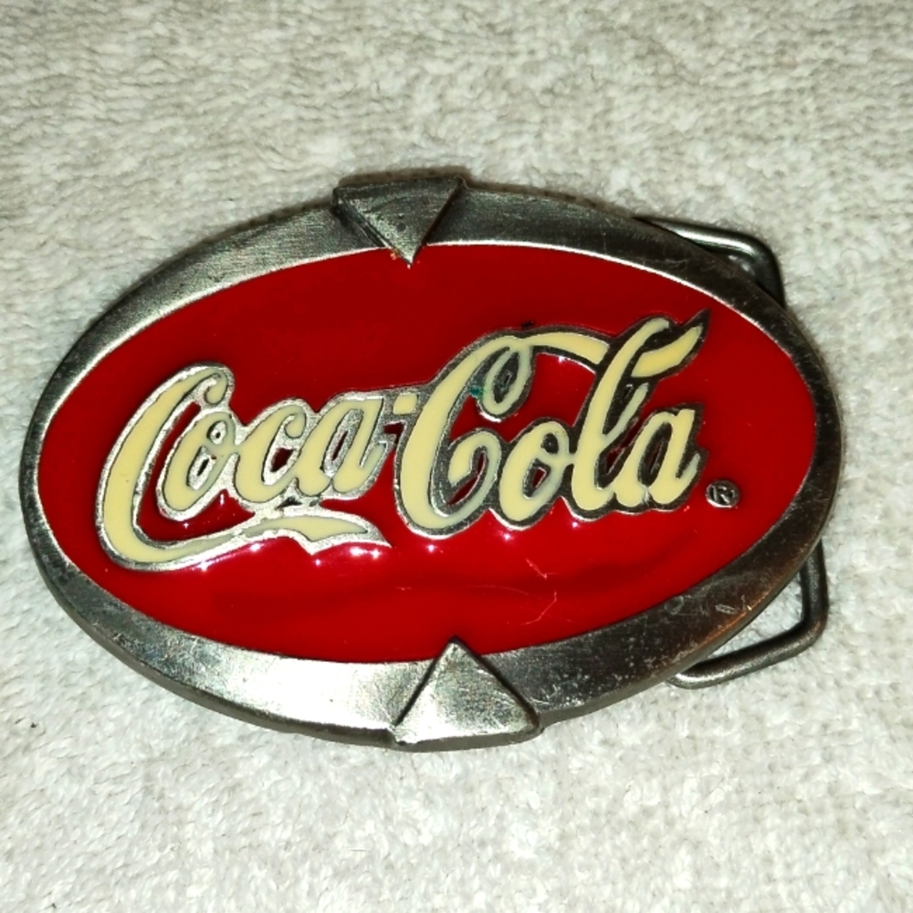 Coca Cola Vintage Belt Buckle - Gem